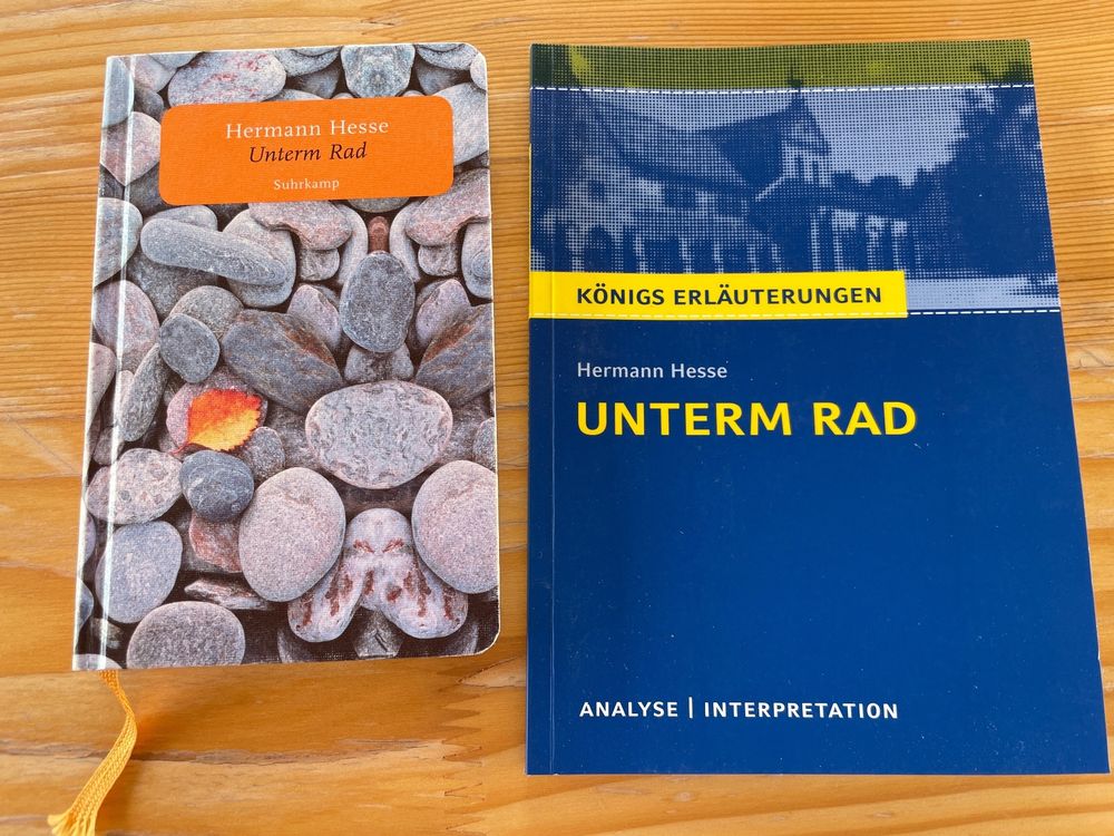 Buch und Erläuterungen: Hermann Hesse - Unterm Rad (Gebraucht) in ...