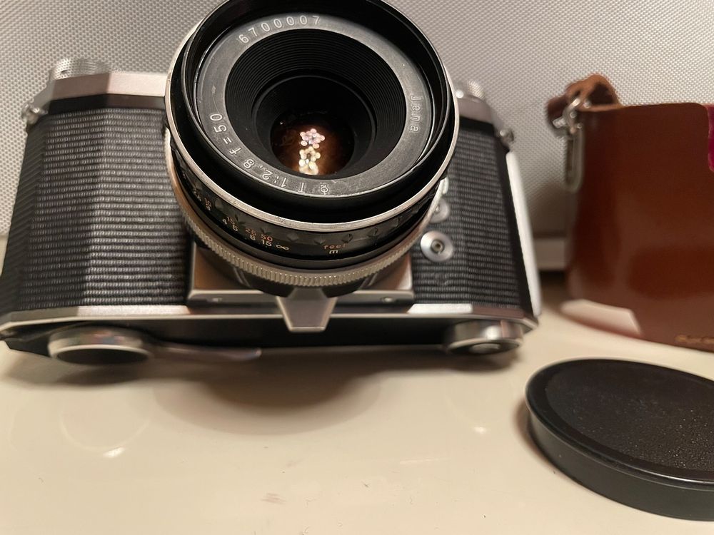 Praktica VF m42 kamera mit Jena f2.8 f50mm objektiv (Gebraucht) in ...
