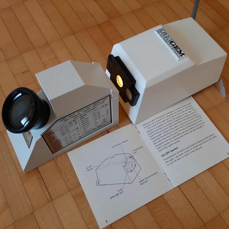 Duplex II Refractometer + GIA GEM Lamp (Gebraucht) in Fribourg für CHF ...
