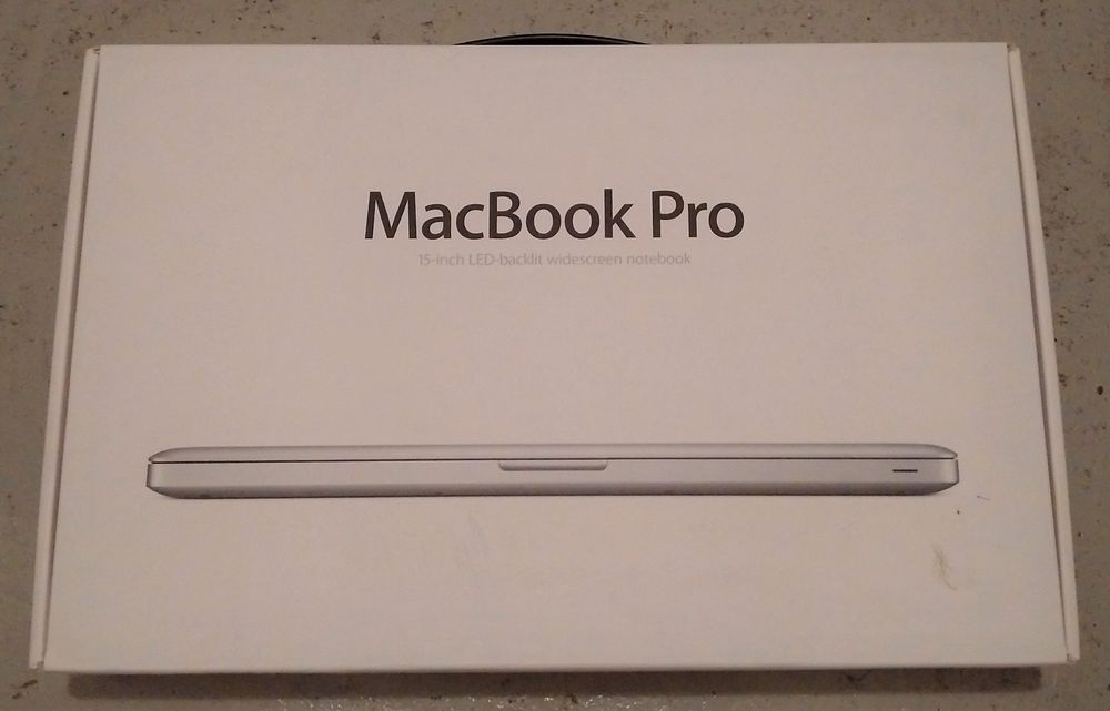 MacBook Pro 15.4" Box | Kaufen auf Ricardo