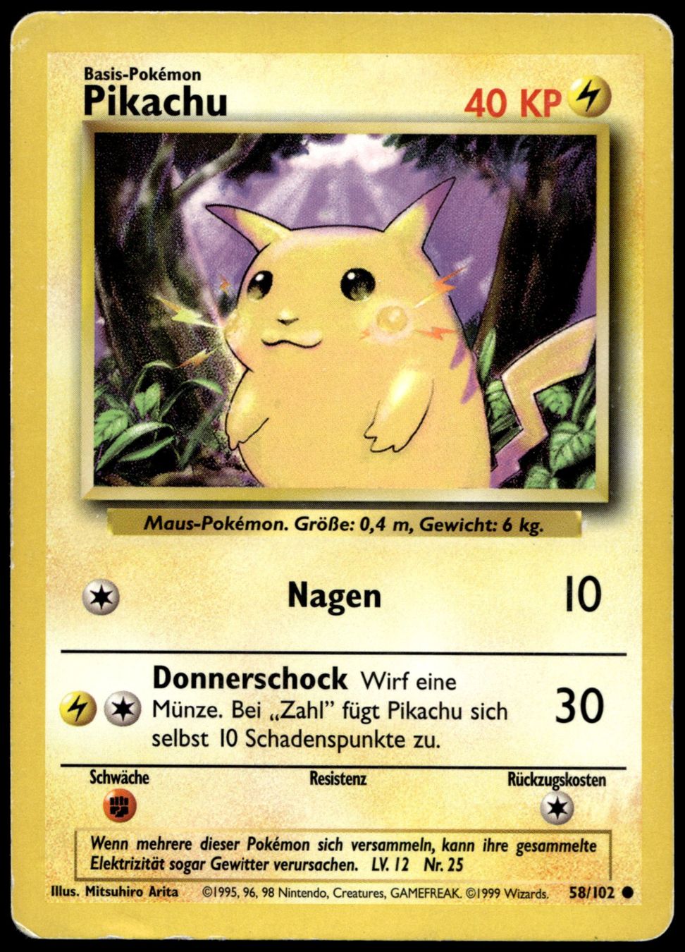 Pikachu 58/102 Pokémon Base Set ab 1.- (Neu (gemäss Beschreibung)) in ...