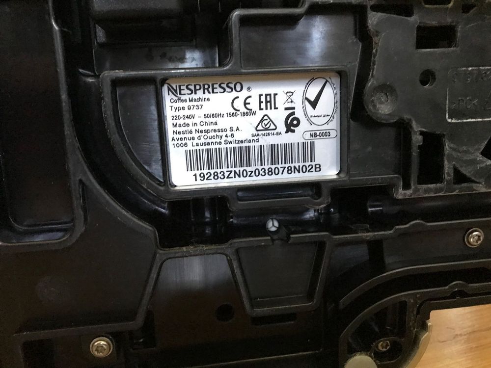 Nespresso Profi Typ 9737 Zenius ZN100 Pro (Gebraucht) in Kreuzlingen ...