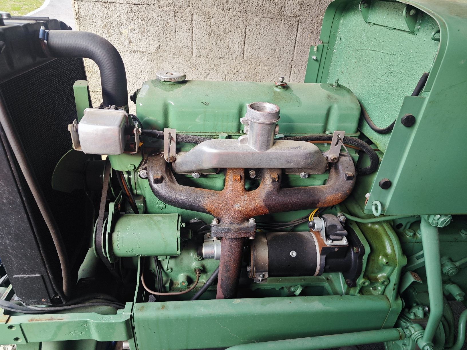 Oldruck Motor Aus
