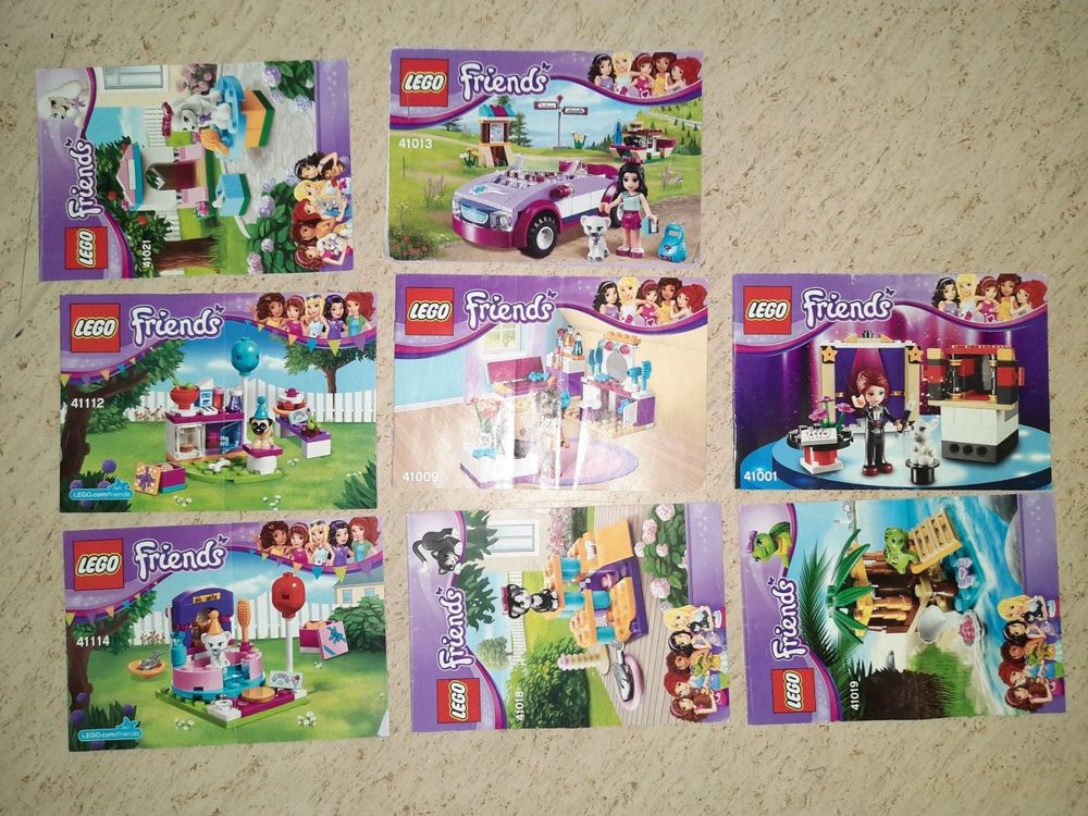 Lego Friends 8 Baupläne, Anleitungen | Kaufen auf Ricardo