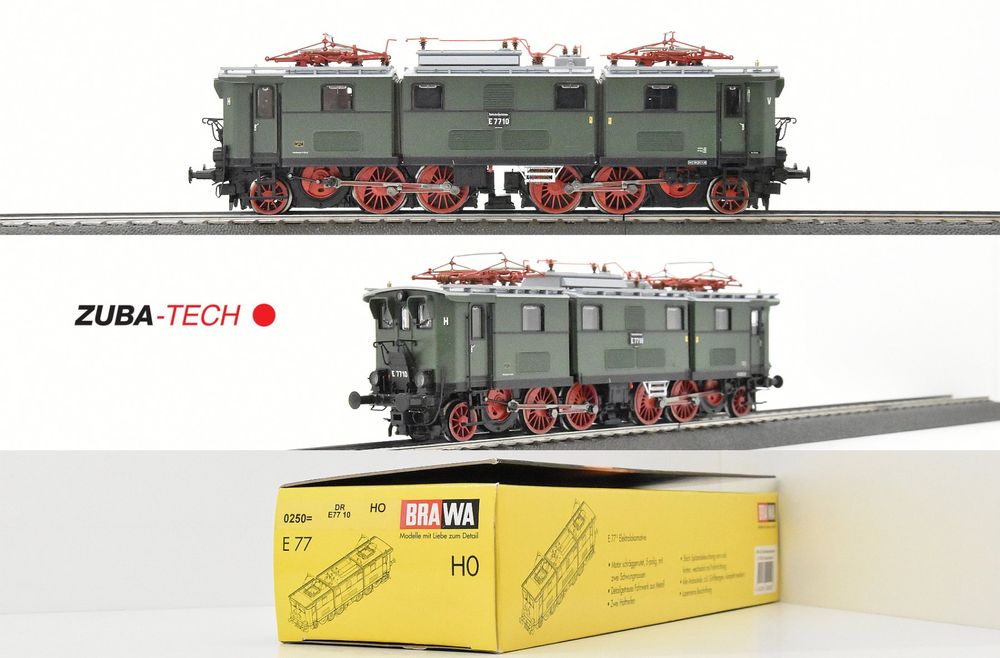 Brawa 0250 E-Lok BR E77 DR H0 GS Analog mit OVP | Acheter sur Ricardo