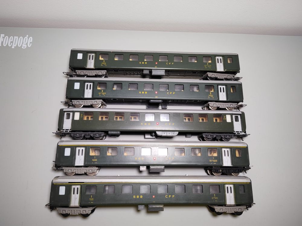 5x LIMA SBB EW I Wagen 1. und 2. Klasse | Kaufen auf Ricardo