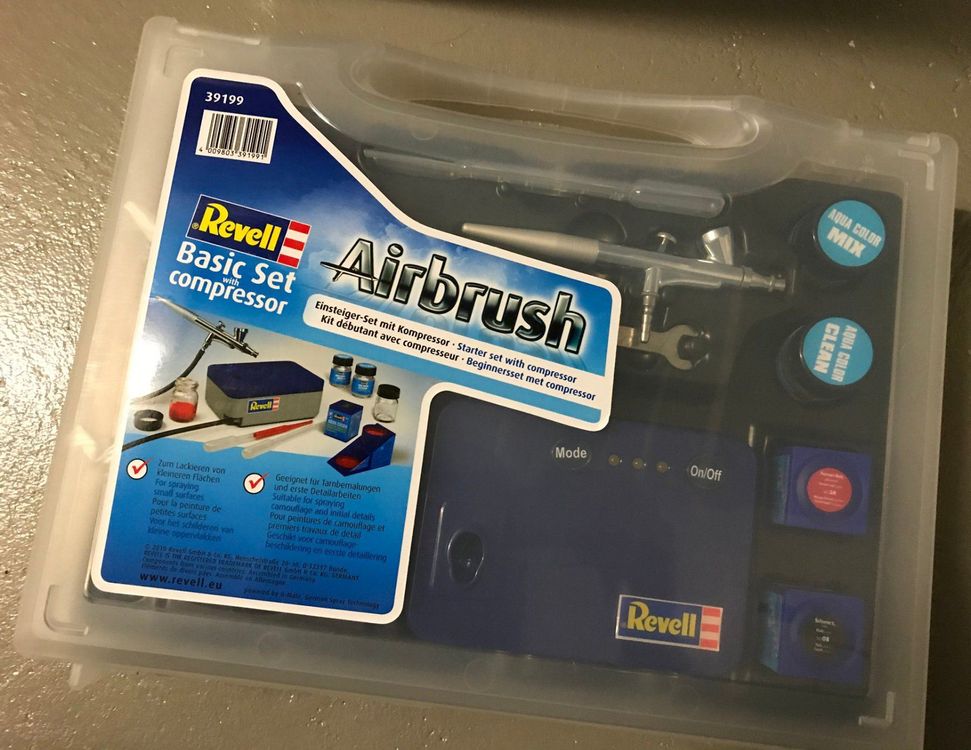 Revell Airbrush Basic Set mit Kompressor | Kaufen auf Ricardo