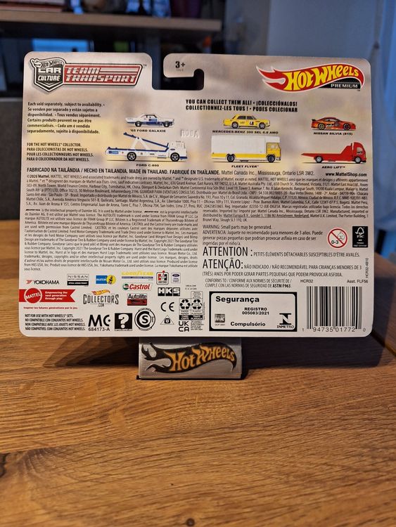 Hot Wheels Team Transport #39 Fleet Flyer Mercedes-Benz 300 (Neu ...