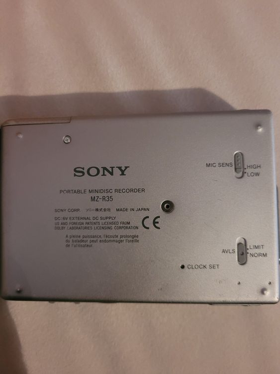 SONY Minidisc Recorder MZ-R35 (Gebraucht) in Romanshorn für CHF 50 ...