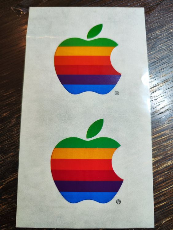 Apple Vintage Sticker Aufkleber 80/90er (Gebraucht) in Näfels für CHF ...