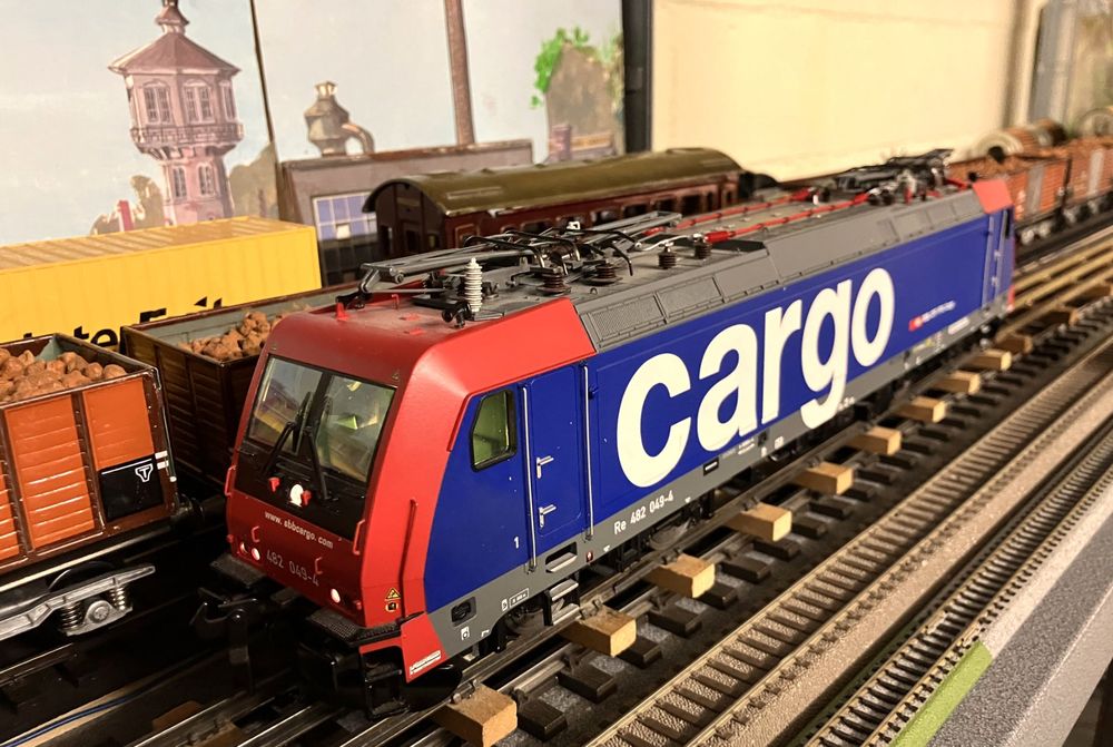 MTH Spur 0 3L Digital Esu 5.0: Re 482 049-4 SBB Cargo (Neu (gemäss ...