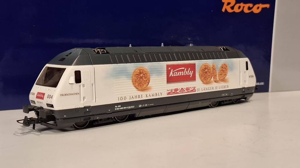 BLS Re 465 004 "Kambly", Digital Zimo-Sound, Roco 70669, Neu (Gebraucht ...