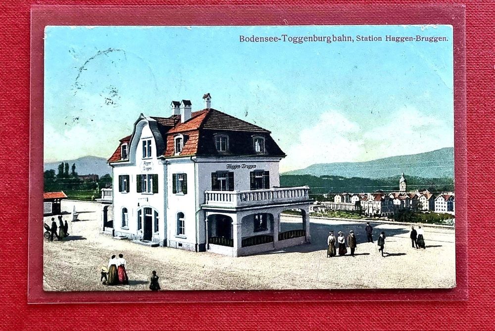 Bodensee-Toggenburg Bahn - Station Haggen-Bruggen - 1918 (Gebraucht) in Rothrist für CHF 18.5 ...