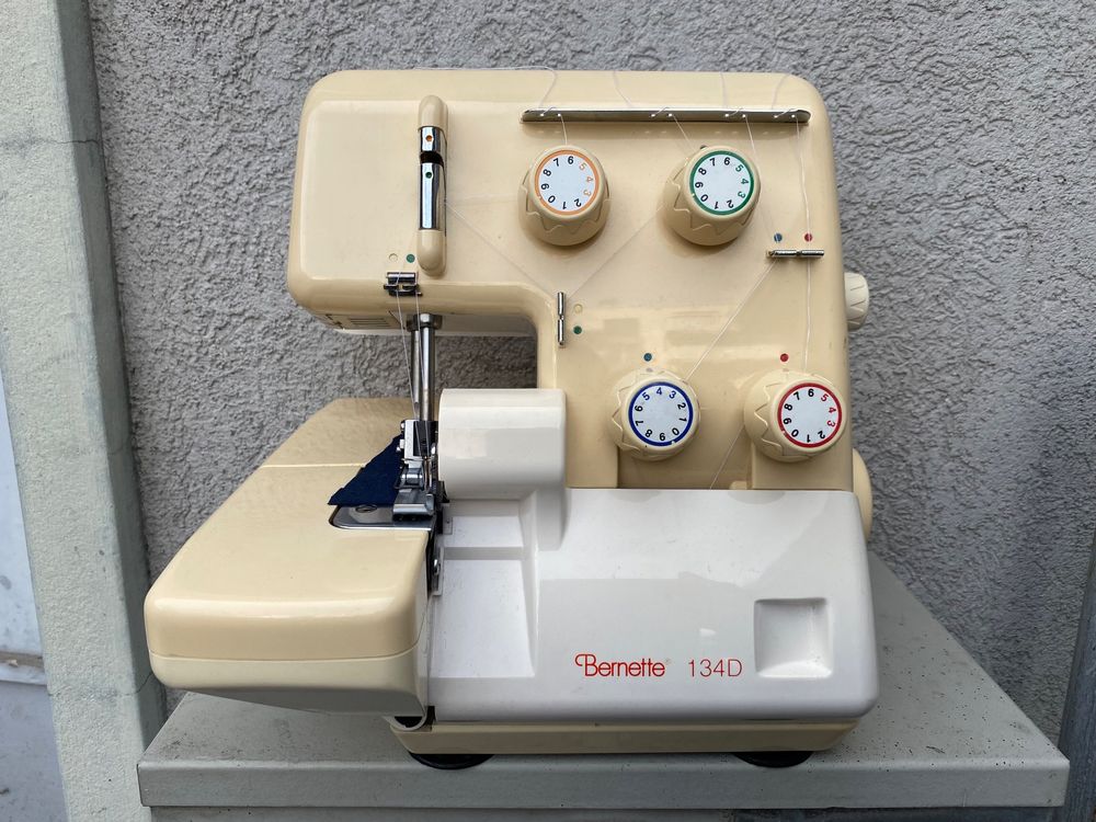 Overlock Nähmaschine Bernette 134 D, ab Service, ab 1.- | Kaufen auf ...