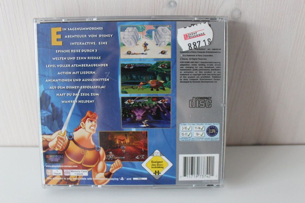Disney's Hercules PS1 PlayStation 1 | Kaufen auf Ricardo
