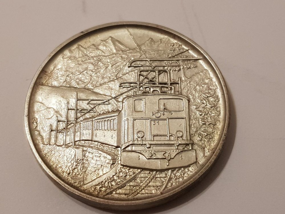 50 jahre Furka-Oberalp Bahn☆SILBER (Gebraucht) in la neuveville für CHF 21.9 – mit Lieferung auf ...