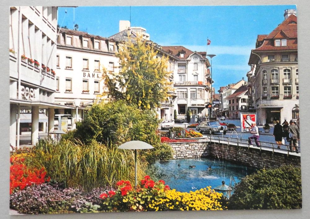 Interlaken, Postplatz, Berner Oberland (Gebraucht) in Fétigny für CHF 1 – mit Lieferung auf ...