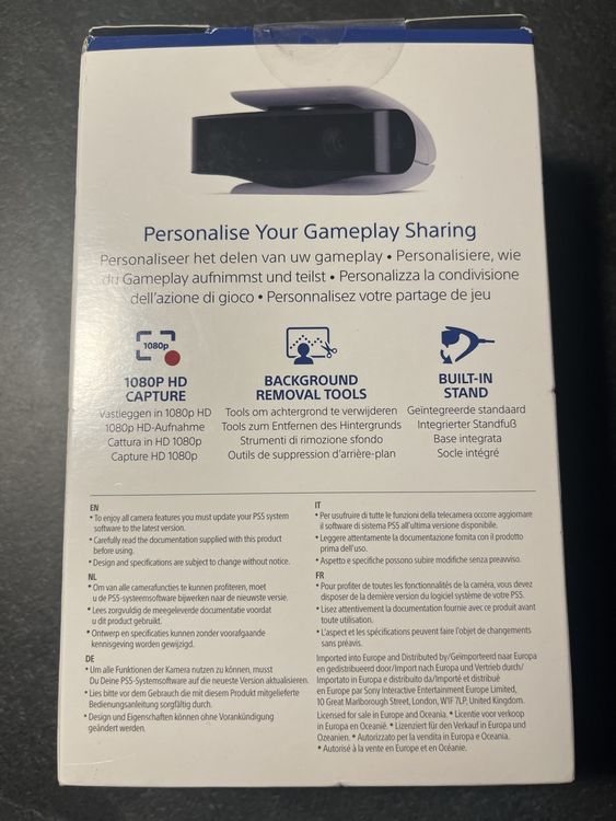 Sony PS PS5 HD - Kamera Playstation 5 (Neu (gemäss Beschreibung)) in Oberdorf SO für CHF 11 ...
