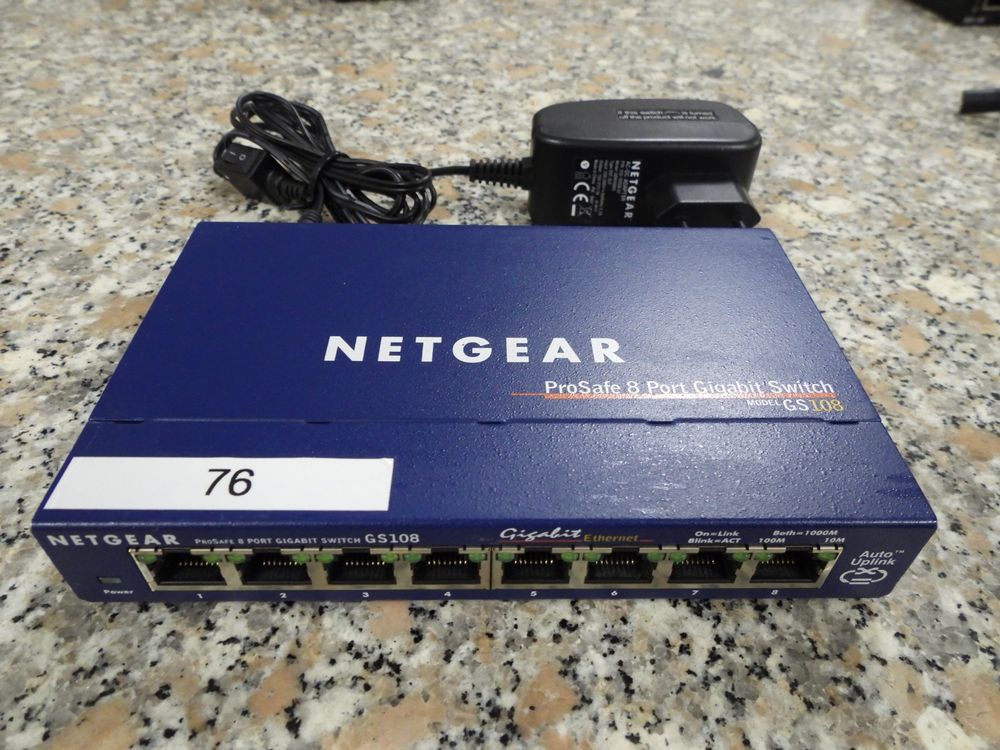 Switch Netgear GS 108 (Gebraucht) in Maienfeld für CHF 15 – nur ...