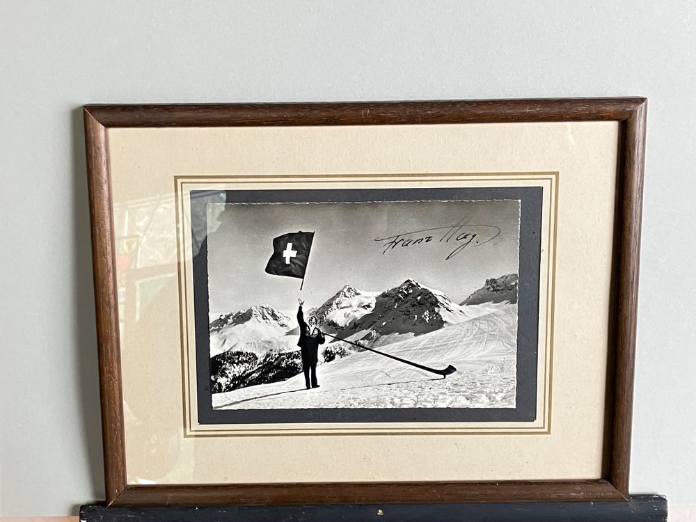 Autogramm von Franz Hug Fändler und Alphornblaser (Gebraucht) in Horw ...