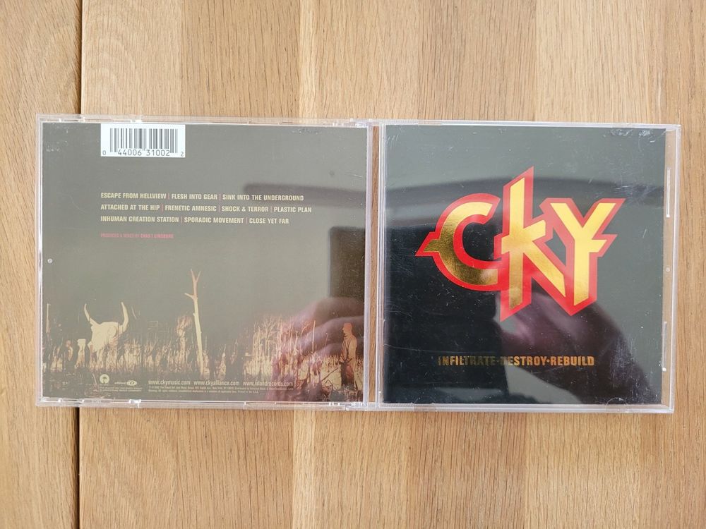 CD CKY - Infiltrate Destroy Rebuild, 2002 (Gebraucht) in Nebikon für ...