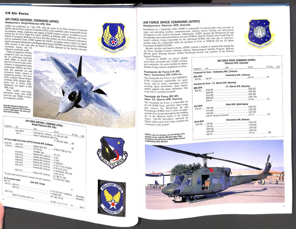 The United States Military Aviation Directory 🇺🇸 Kaminski (Neu (gemäss ...