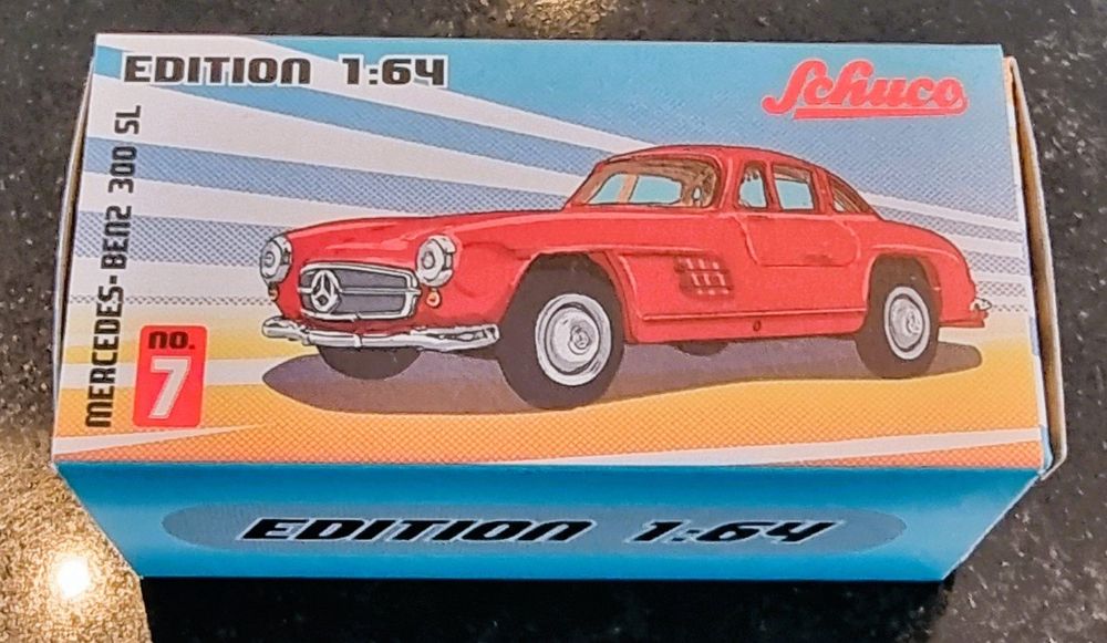 Schuco 1:64 Mercedes-Benz 300 SL Gullwing (Neu und originalverpackt) in ...