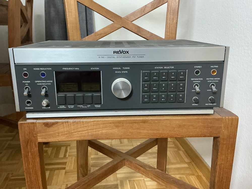 Revox B760 Digital Synthesizer FM Tuner (Defekt) in Zürich für CHF 60 – nur Abholung auf Ricardo ...