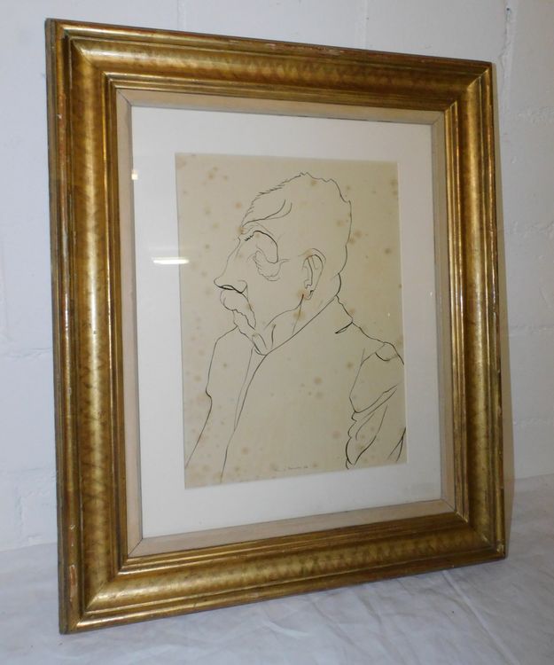 Rausverkauf - Kunst Max von Moos 1954 orig Zeichnung (Gebraucht) in ...