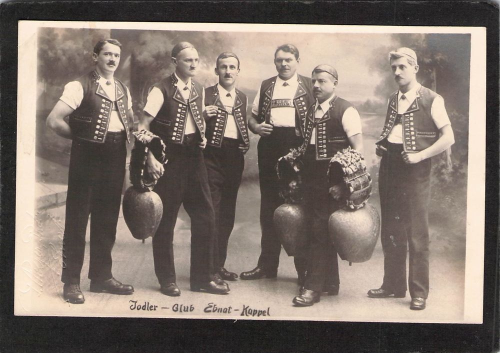 Ebnat - Kappel SG , Jodler Club , Echtfotokarte (Gebraucht) in Reichenburg für CHF 12 – mit ...