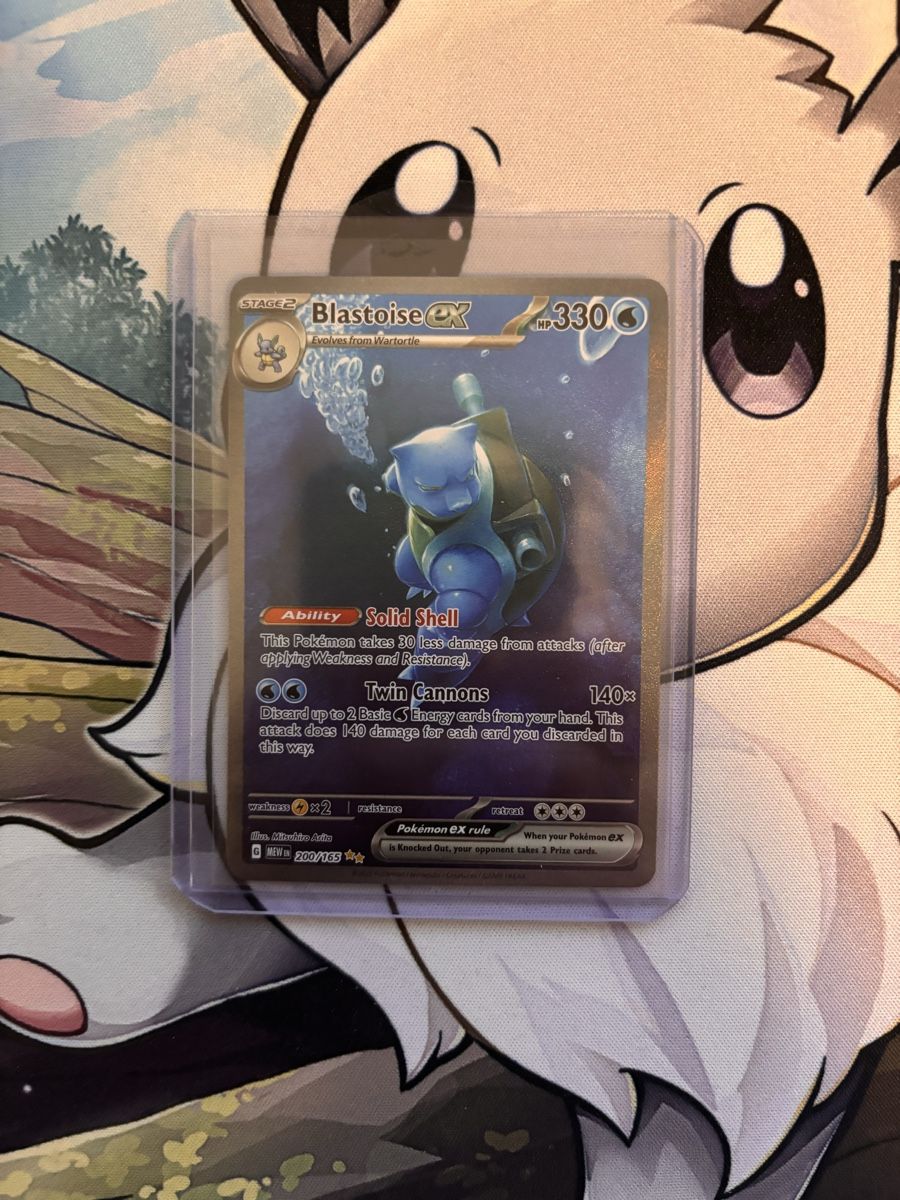 Blastoise EX SIR (MEW 200) Pokemon Karte (Gebraucht) in Regensdorf für ...