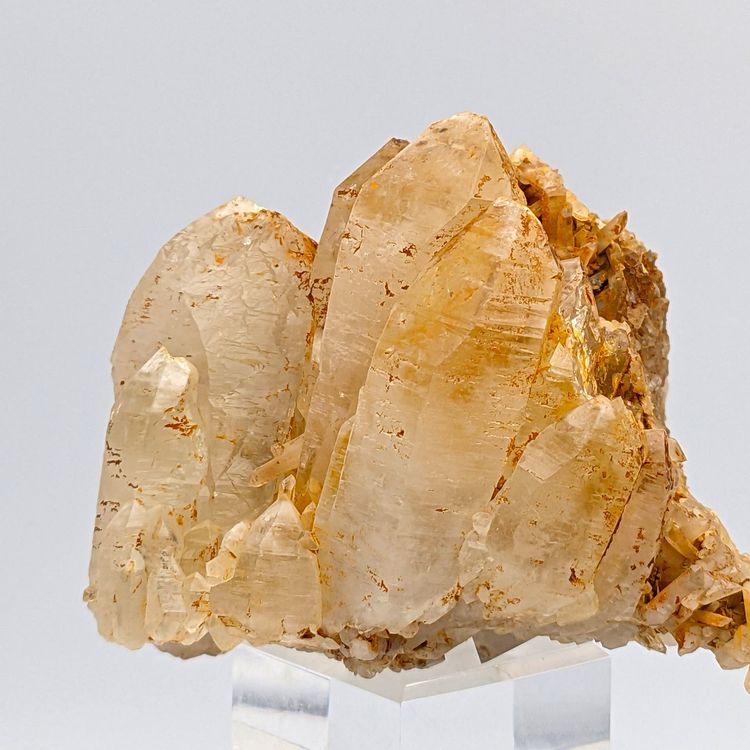 NATÜRLICHER GELBGESTREIFTER DELPHINIT-QUARZ, ALPIN, LIMONIT (Neu (gemäss Beschreibung)) in ...