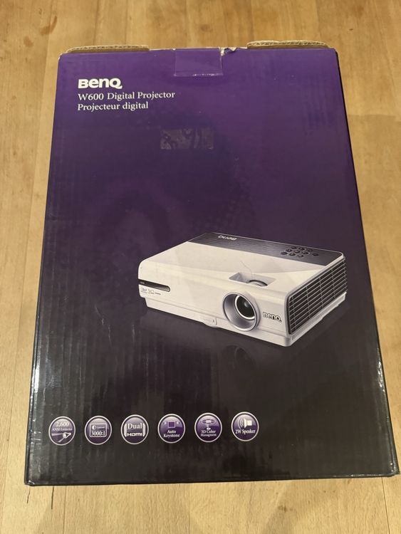 BenQ W600 HD Beamer - Heimkino Feeling für gemütliche Abende (Neu und ...