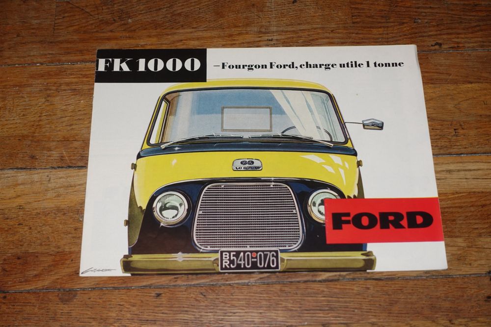 FORD FK 100 BROCHURE OLDTIMER | Kaufen auf Ricardo