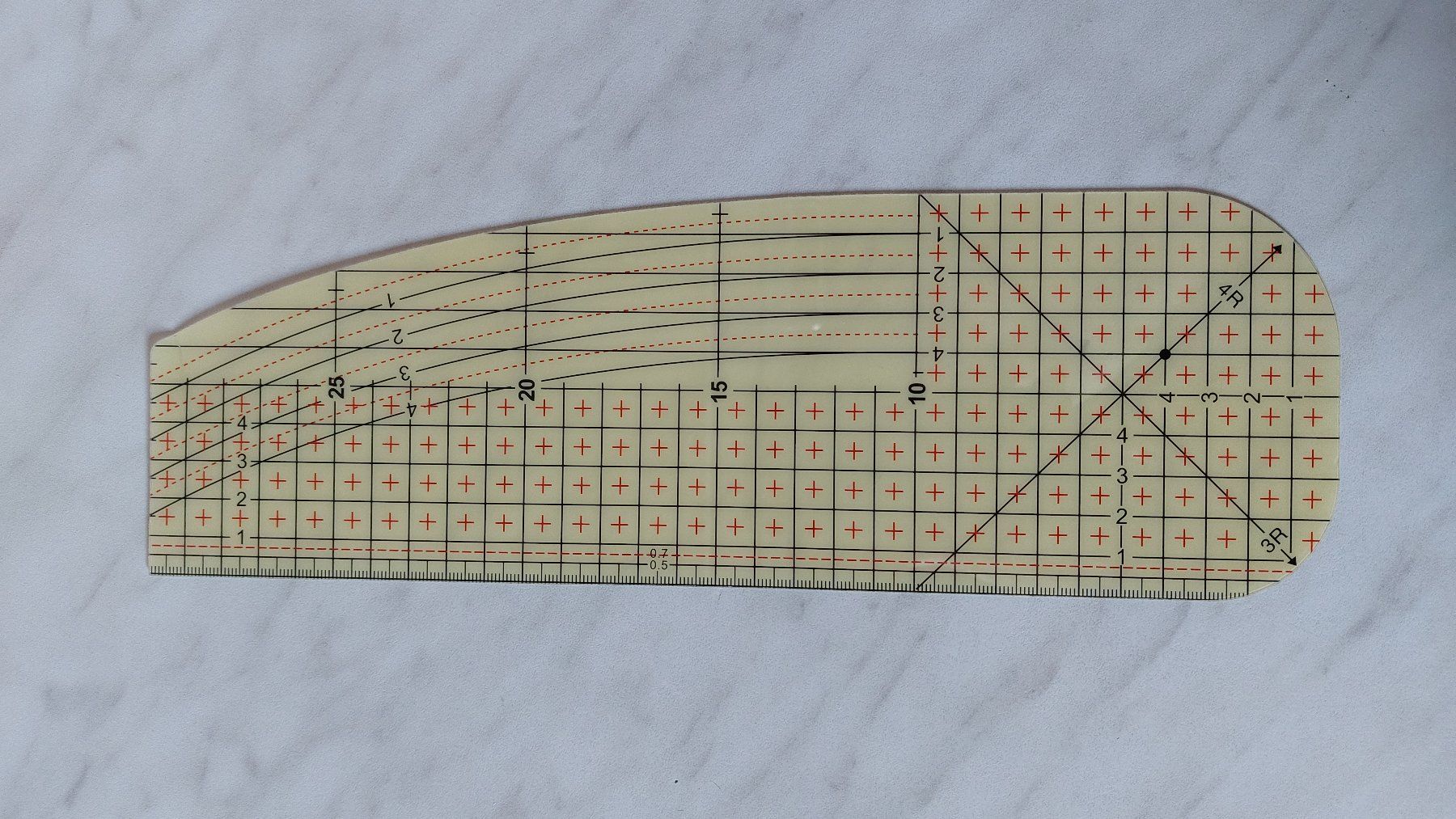 Hitzebeständiges Bügellineal, Saumlineal, Saum Bügelhilfe (Neu und ...