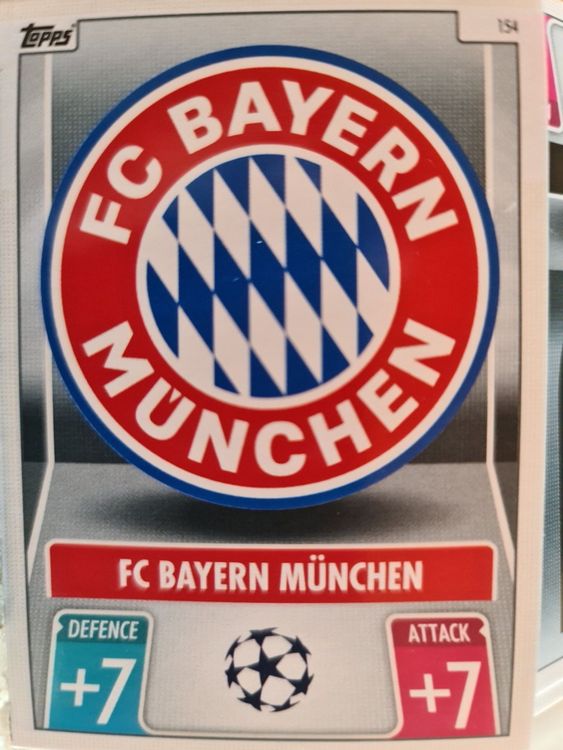 Nr.154 Match Attax FC Bayern München (Neu (gemäss Beschreibung)) in für ...