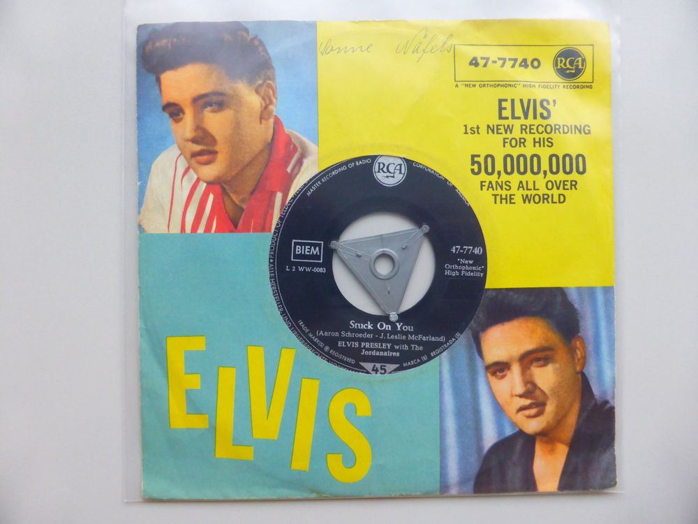 VINYL SINGLE ELVIS PRESLEY | Kaufen auf Ricardo