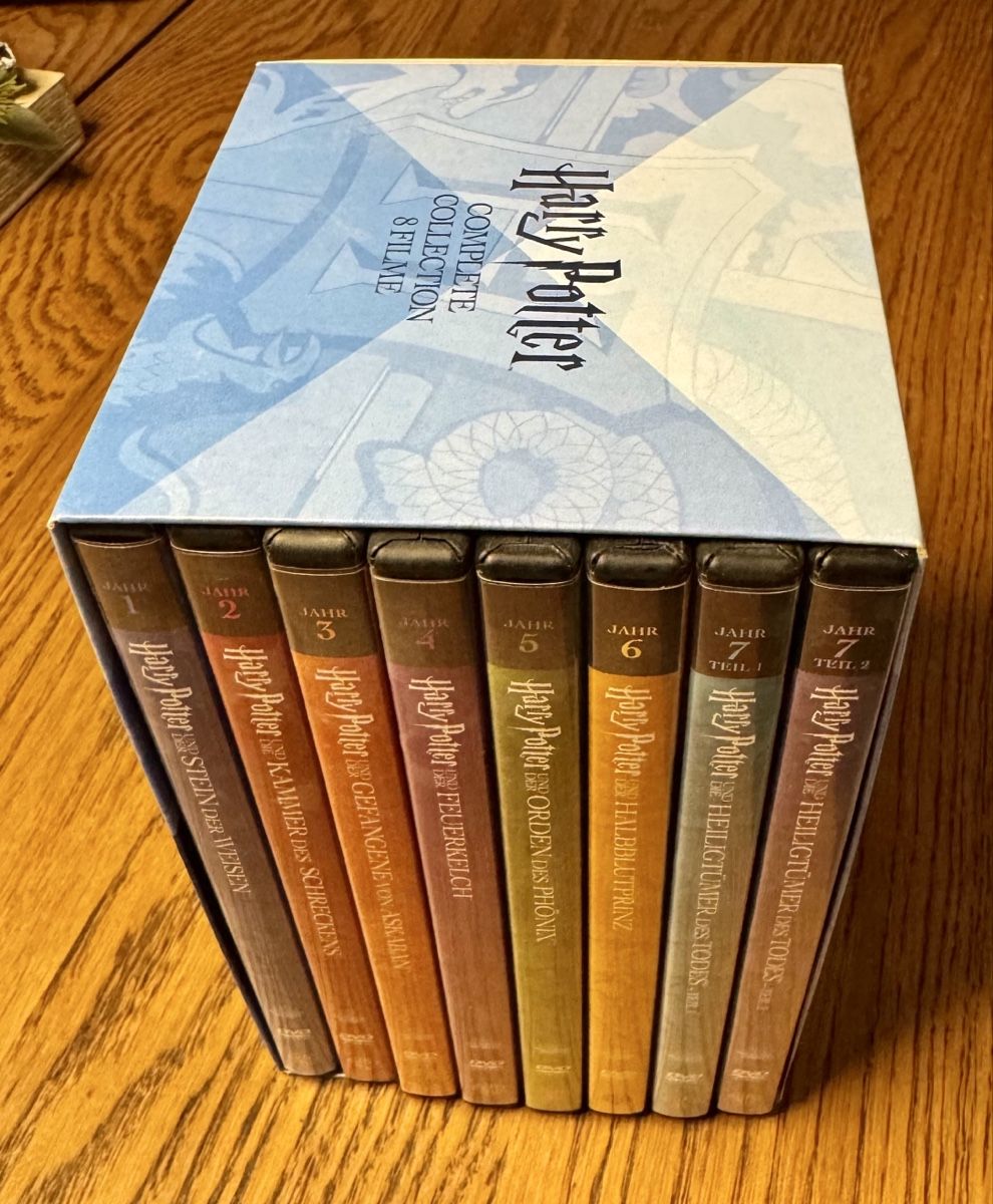 Harry Potter DVD Komplettbox, 8 Filme, Top Zustand! (Neu (gemäss ...