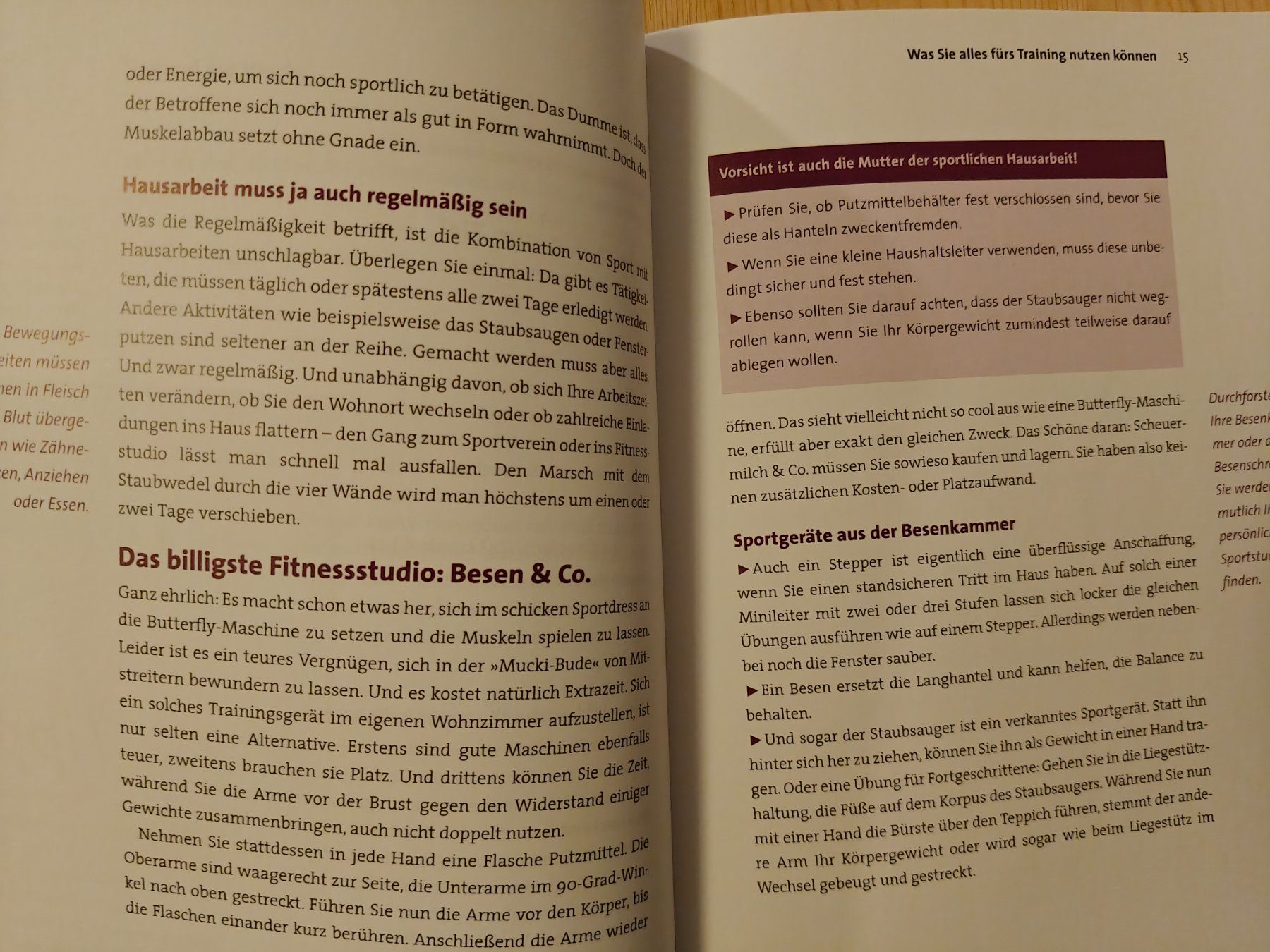 Feg dich fit! - Effektiv trainieren bei der Hausarbeit 2006 (Gebraucht ...