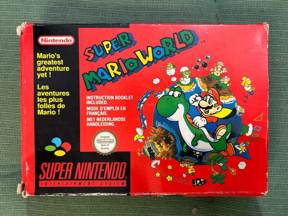 Super Mario World SNES (Gebraucht) in Giubiasco für CHF 48 – mit ...