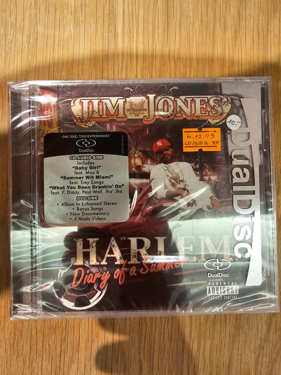 CD - Jim Jones – Harlem: Diary Of A Summer - ORIGINALVERP.! | Kaufen ...