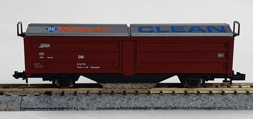 Roco 25093 DB Tbes-t-66 "Schienenreinigungswagen" OVP (Gebraucht) in ...