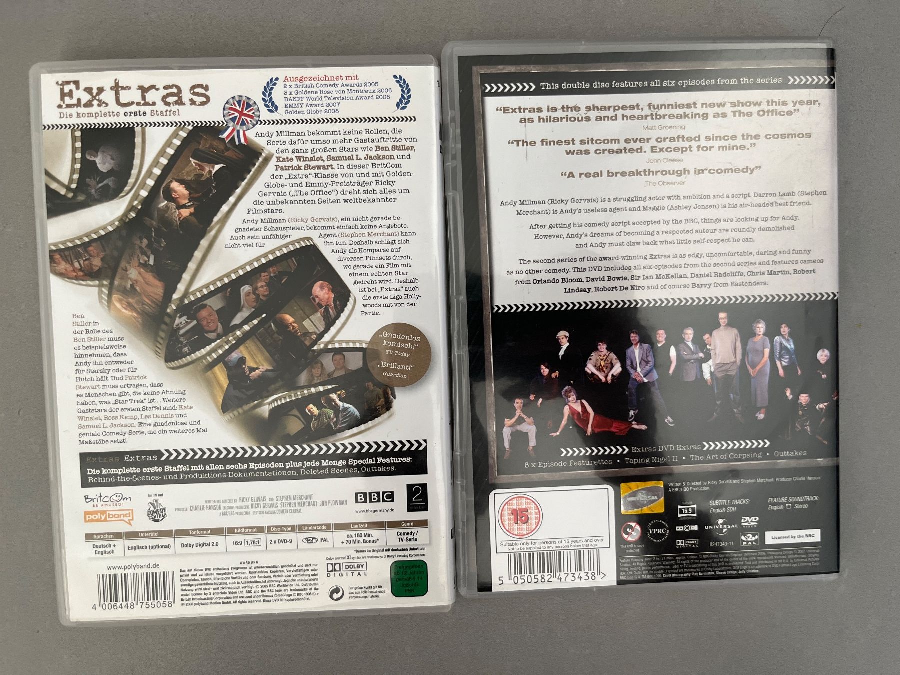 BBC DVD 📀 | Extras - Seasons 1 & 2 (Neu (gemäss Beschreibung)) in ...