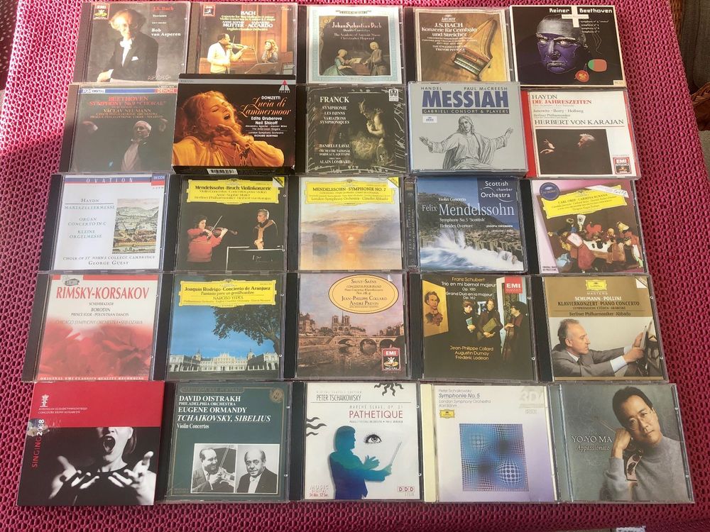Lot de 25 cd's Musique Classique | Kaufen auf Ricardo