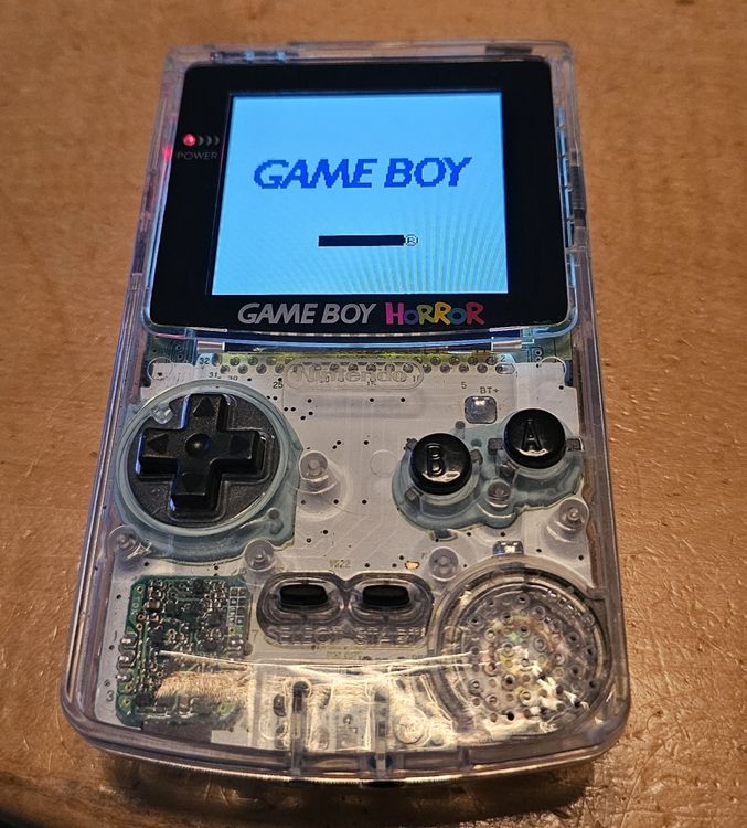 Gameboy Color (Horror) mit IPS screen | Kaufen auf Ricardo