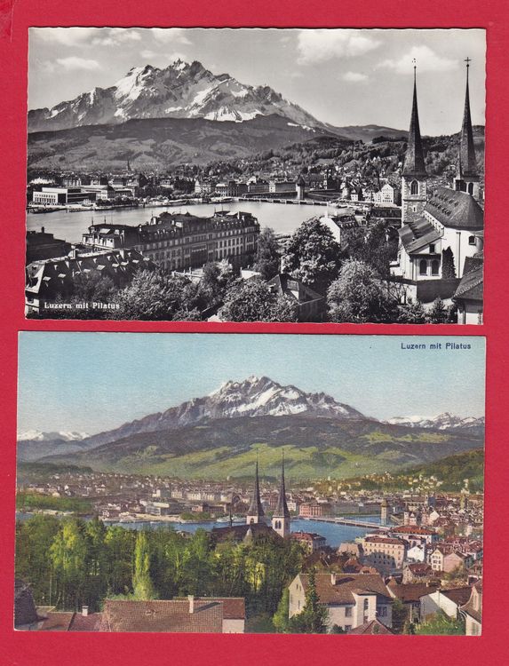 2 x Luzern mit Pilatus | Kaufen auf Ricardo