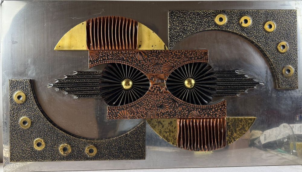 Metall Mischtechnik bild, Kunsthandwerk aus Galerie Nachlas (Gebraucht) in Neuhausen am ...