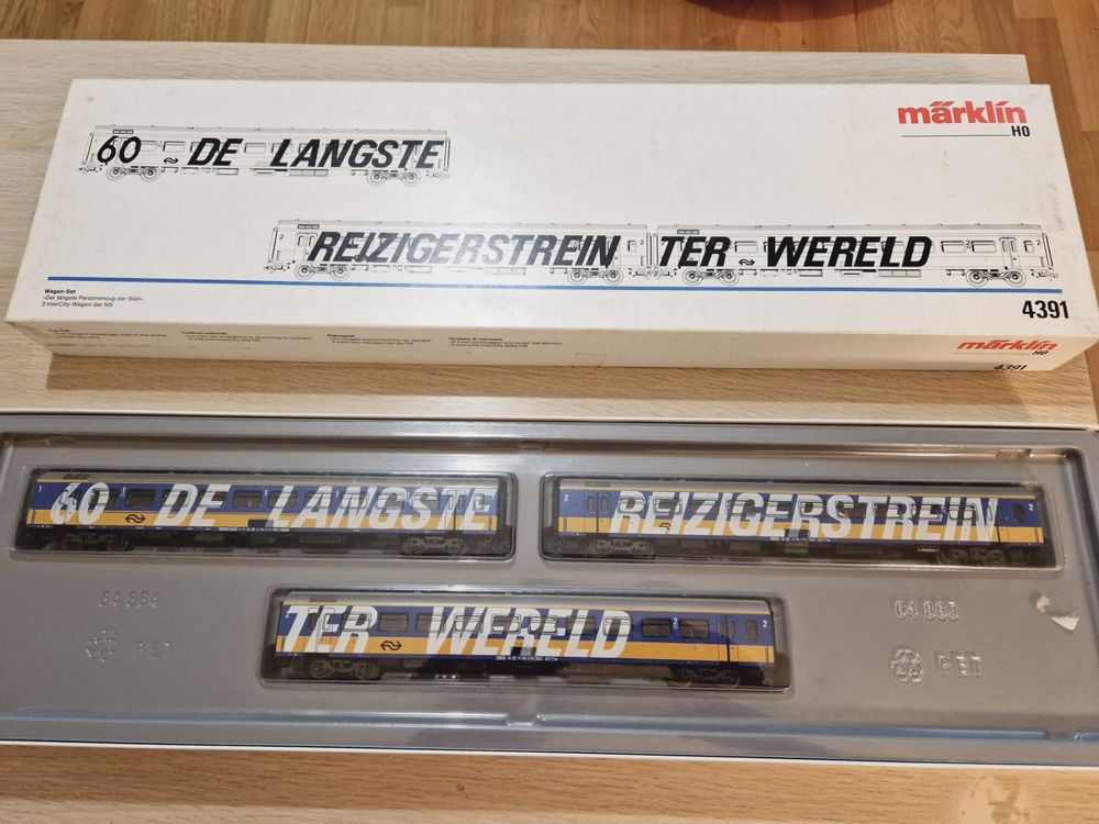 Märklin 4391 Set Personenwagen NS H0 OVP NEU (Neu und originalverpackt ...
