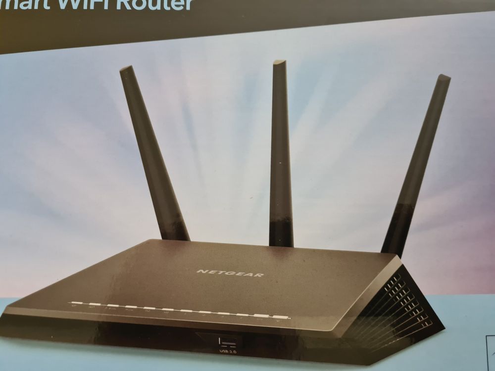 Netgear Nighthawk AC1900 Smart WiFi Router | Kaufen auf Ricardo Netgear Nighthawk AC1900 Smart WiFi Router | Kaufen auf Ricardo