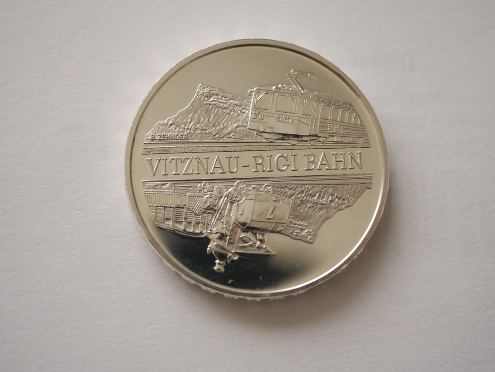 20 Franken Sondermünze 2008 Vitznau-Rigi-Bahn ***TOP*** (Neu (gemäss Beschreibung)) in ...